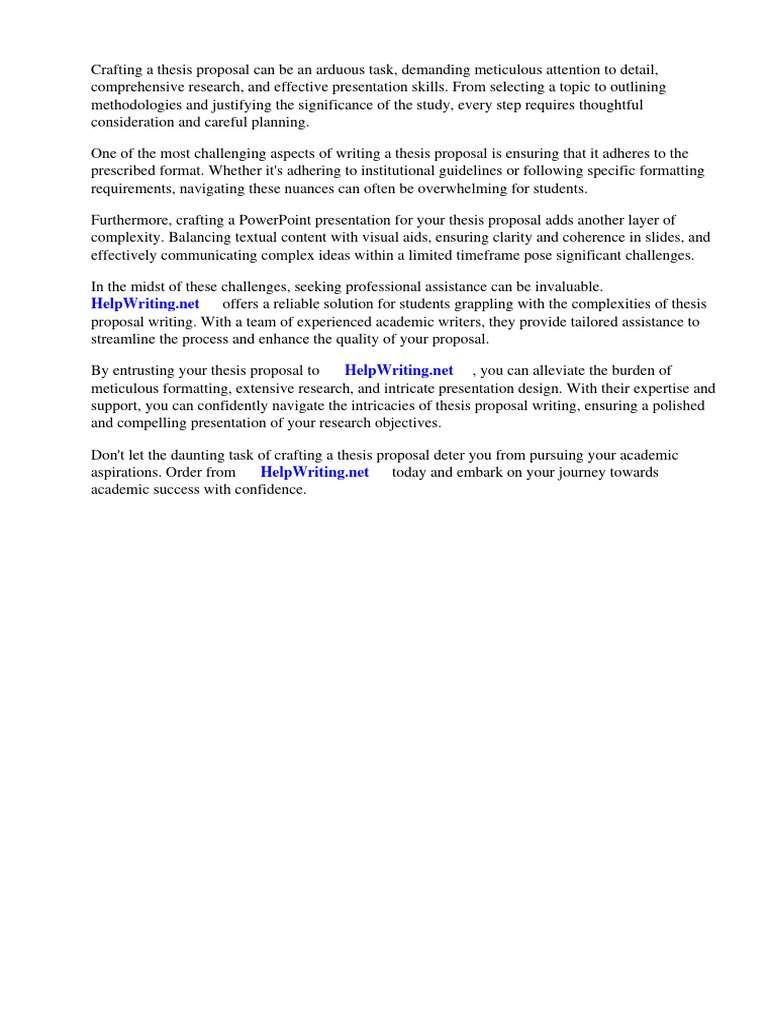 Thesis Proposal Format | PDF | Thesis | Microsoft Power Point