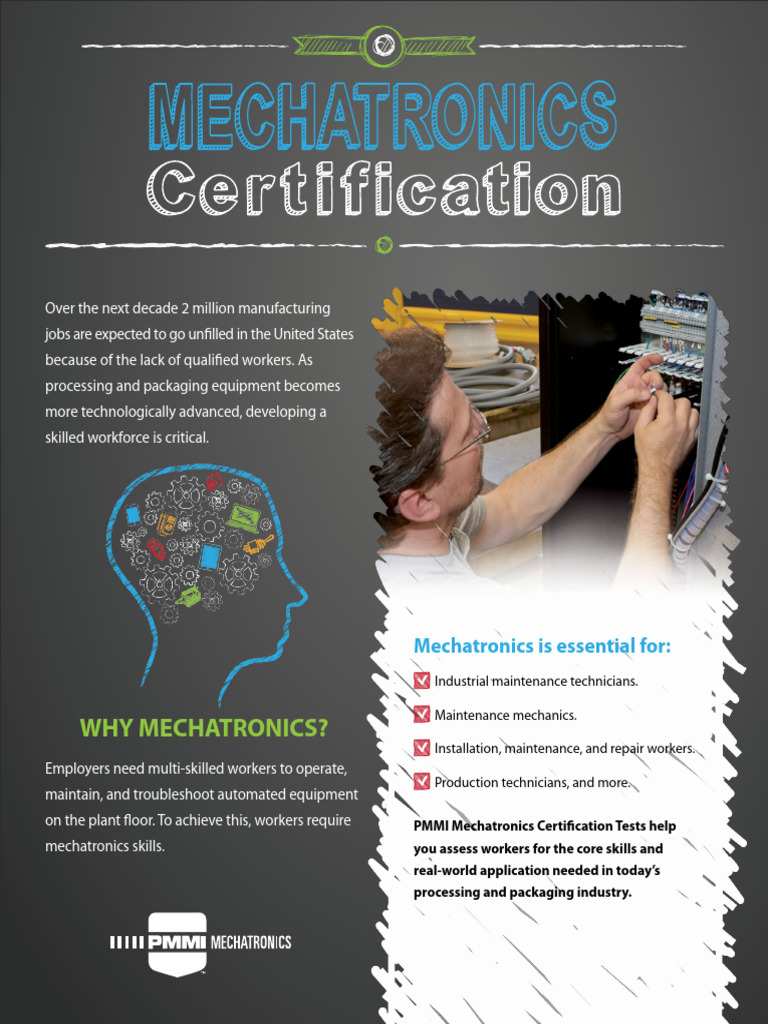 PMMI Mechatronics Sheet | PDF | Mechatronics | Programmable Logic Controller