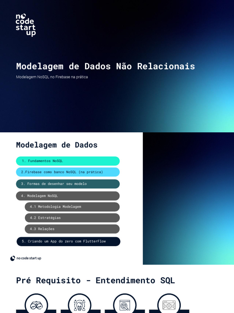 Modelagem de Dados NoSQL Com Firebase e FlutterFlow | PDF | No SQL ...