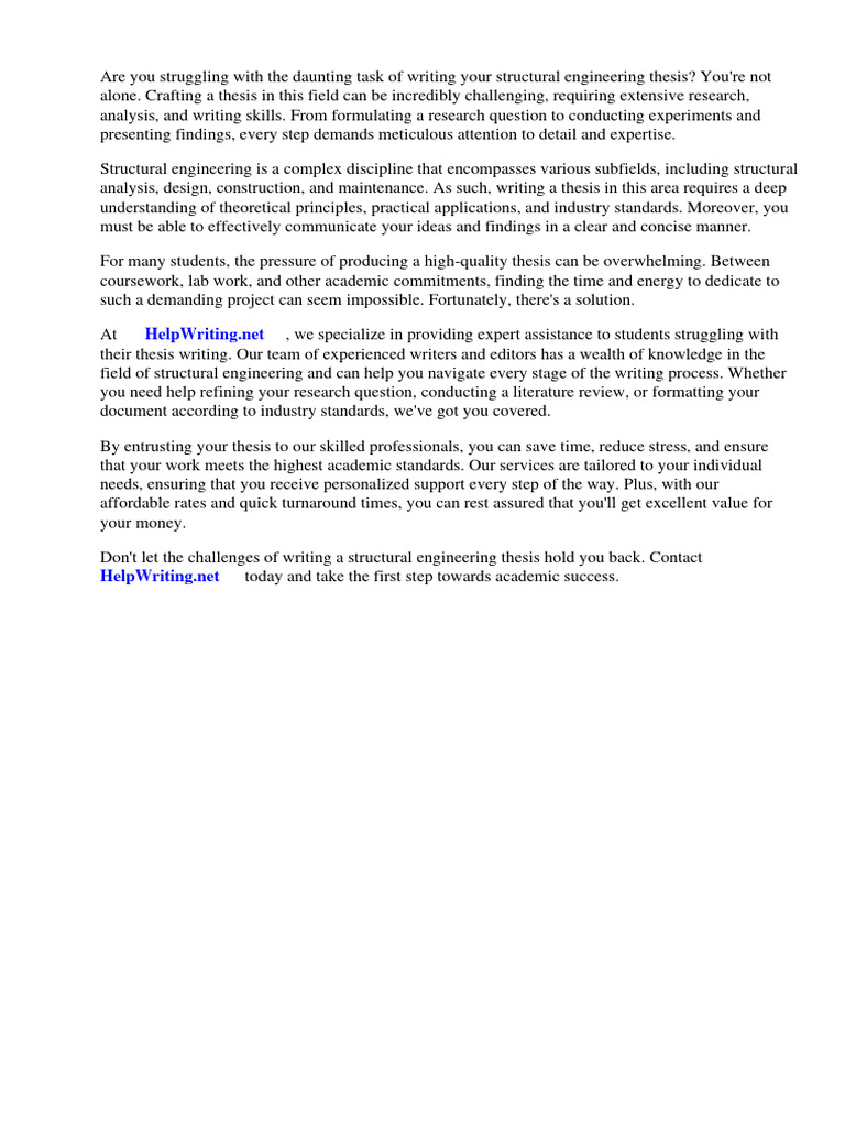 Structural Engineering Thesis Sample | PDF | Engineering | Graph Theory