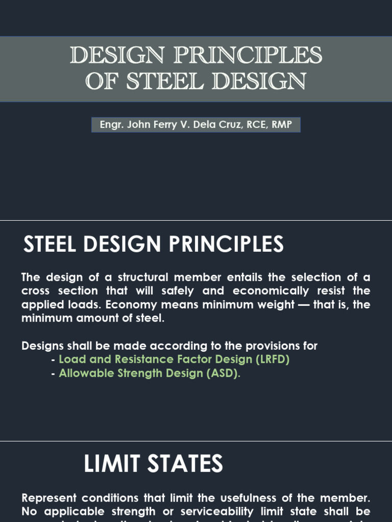 Design Principles | PDF | Civil Engineering | Structural Engineering