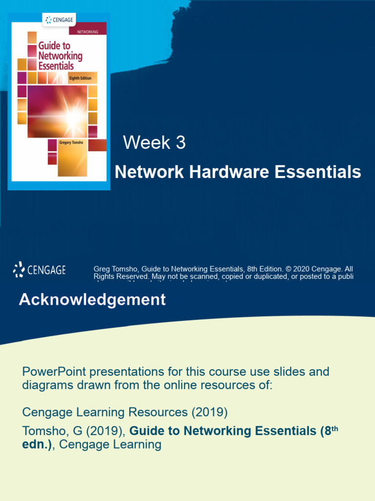 Network Hardware Essentials Overview | PDF | Computer Network | Router (Computing)
