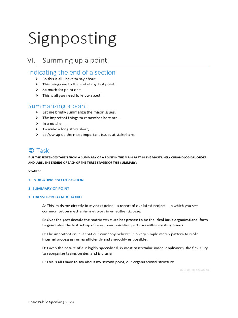 03-signposting | PDF | Cognitive Science | Cognition