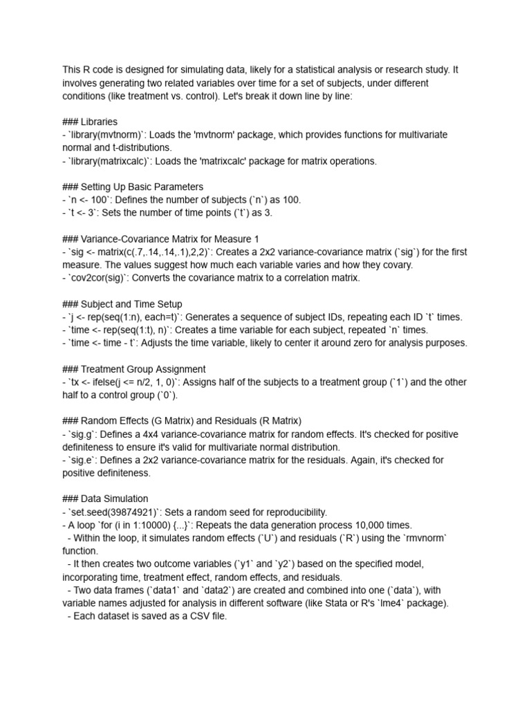 data_gen | PDF | Multivariate Statistics | Scientific Method