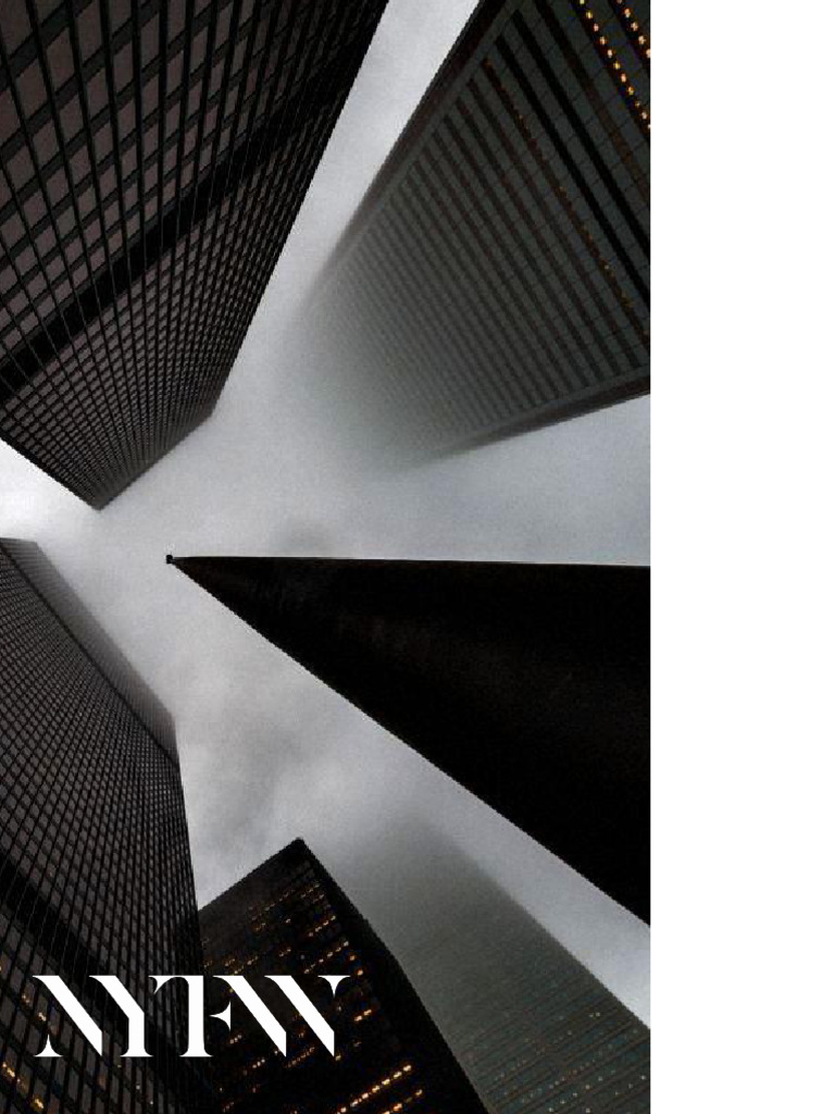 Poster Creativo para NYFW 2024 | PDF | Perspectiva (Gráfica)