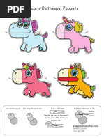 Ben's Paper Puppets - Jeffy Paper Puppet Template © Ben Stanley 2024 | PDF