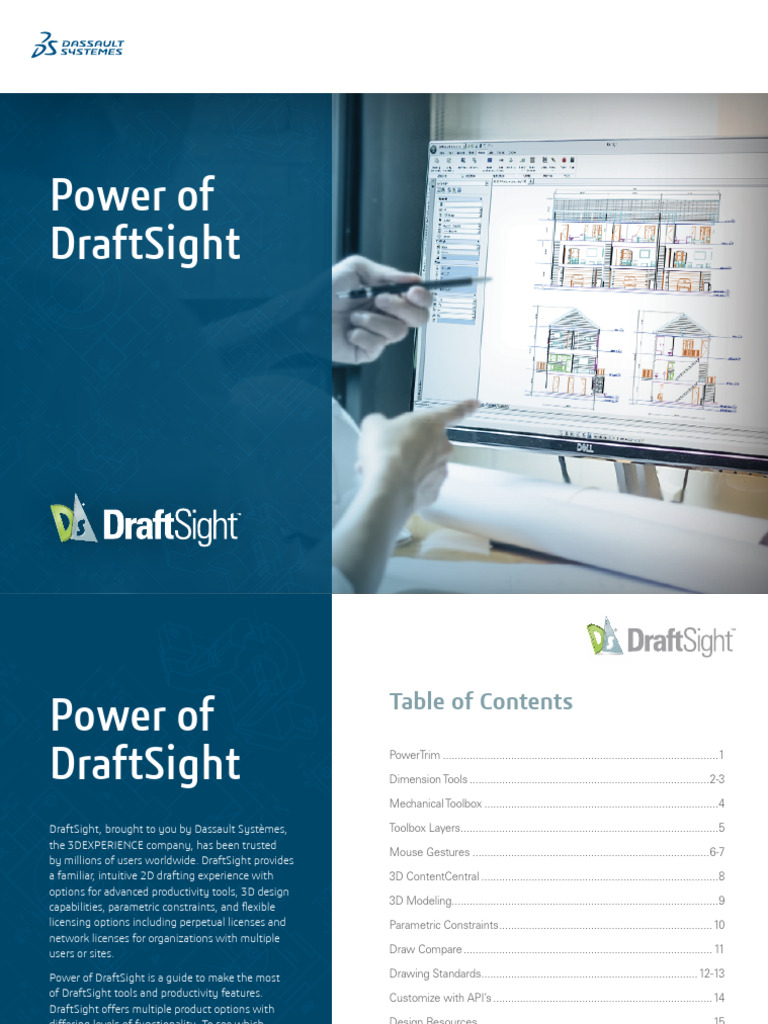 Power of DraftSight | PDF | Computing | Software