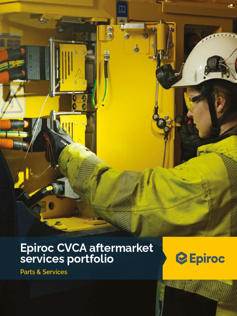 EN_Epiroc Parts and Services Portfolio_04032024_LR | PDF | Reliability Engineering | Drill