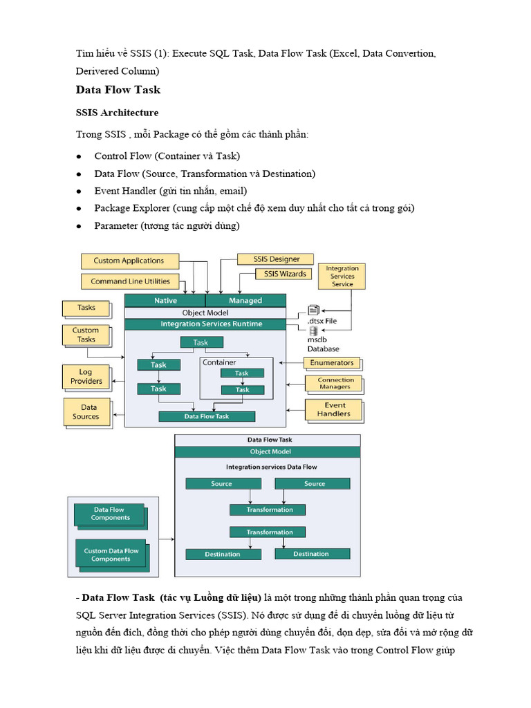 Data Flow Task | PDF