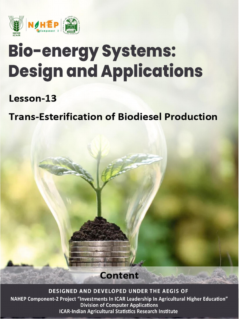 Biodiesel Production Techniques | PDF | Biodiesel | Chemistry