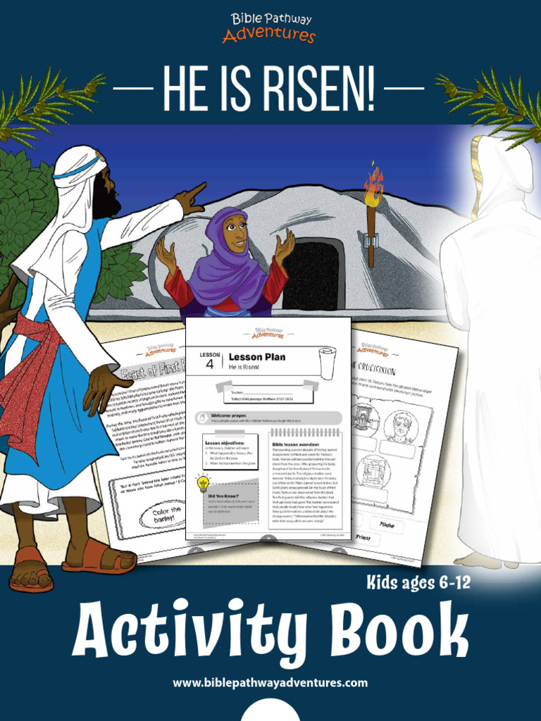 He Is Risen! Activity Book | PDF | Jesus | Last Supper