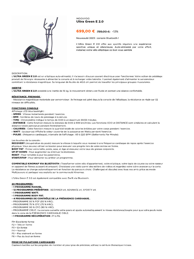 Moovyoo Ultra Green E | PDF