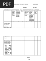 Immovable Property Declaration Form | PDF