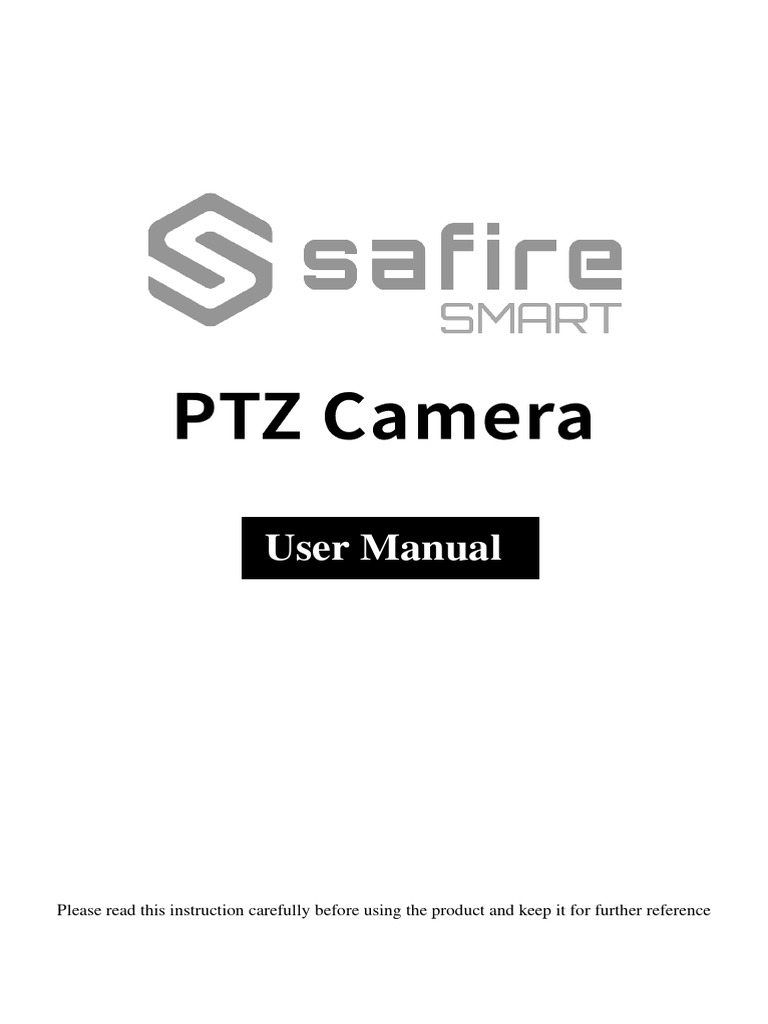 PTZ Camera User Manual and Setup Guide | PDF | Ip Address | Computer ...