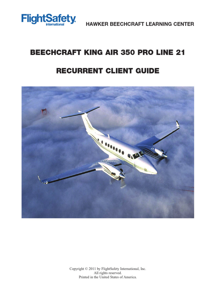 KA 350 PL21 Recurrent Client Guide | PDF | Takeoff | Airport