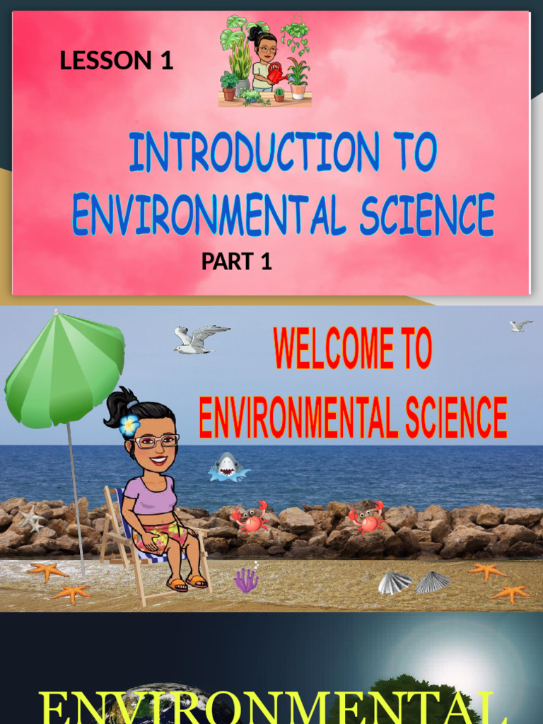 Lesson 1 - Environmental Science - Part 1 | PDF | Natural Environment | Science