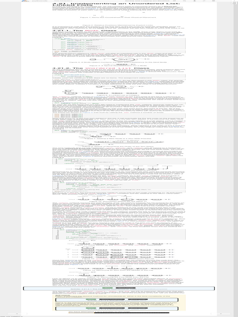 Implementing Linked Lists in Python | PDF | Boolean Data Type ...