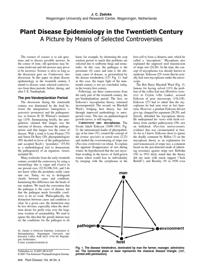 Zadoks_2001 | PDF | Logistic Function | Infection