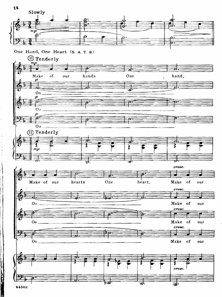 03 - Bernstein - One Hand One Heart | PDF