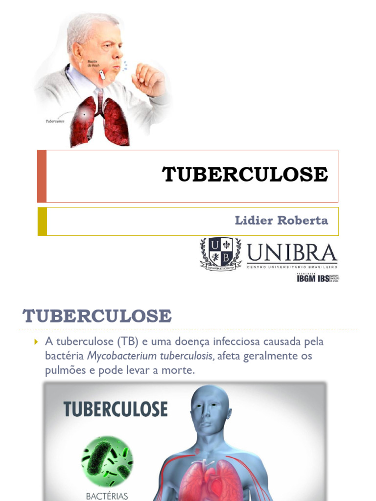 Aula+9 +tuberculose | PDF | Mycobacterium tuberculosis | Sistema ...