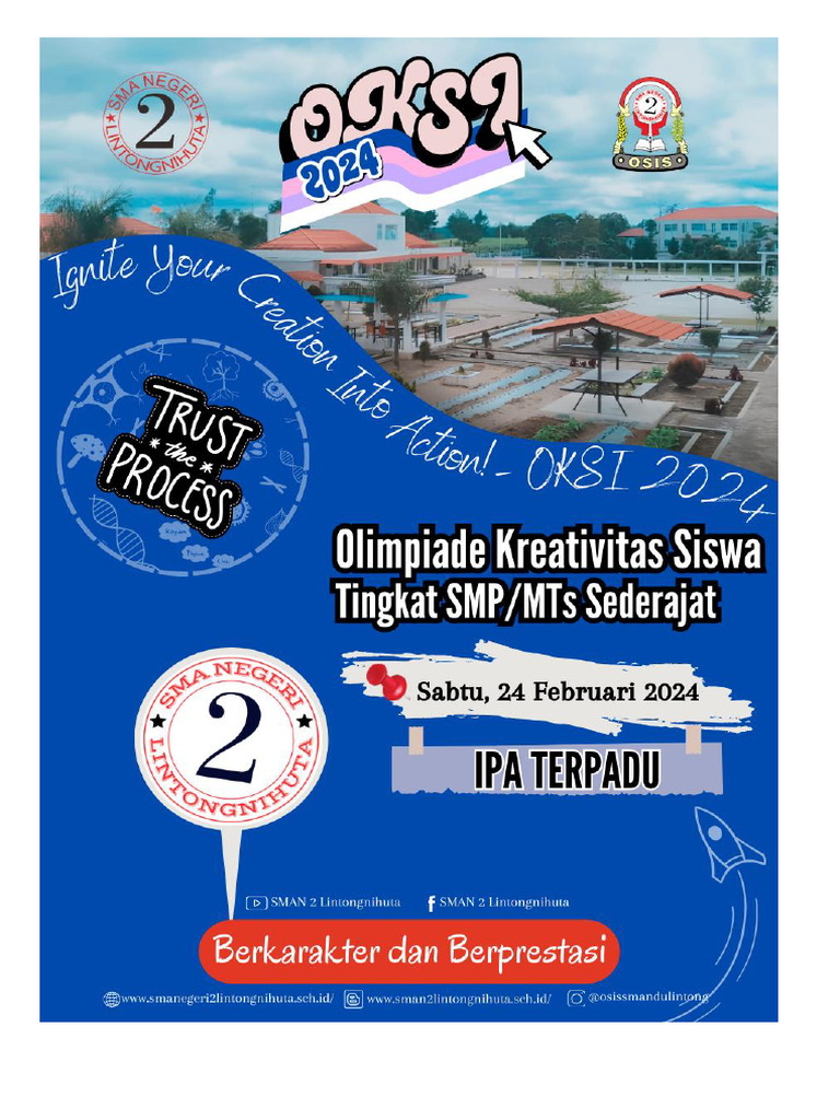 Soal OKSI 2024 IPA Terpadu SMAN 2 | PDF