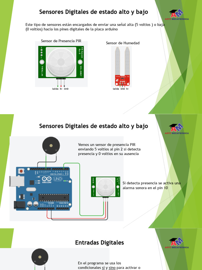 Entradas Digitales en Arduino | PDF