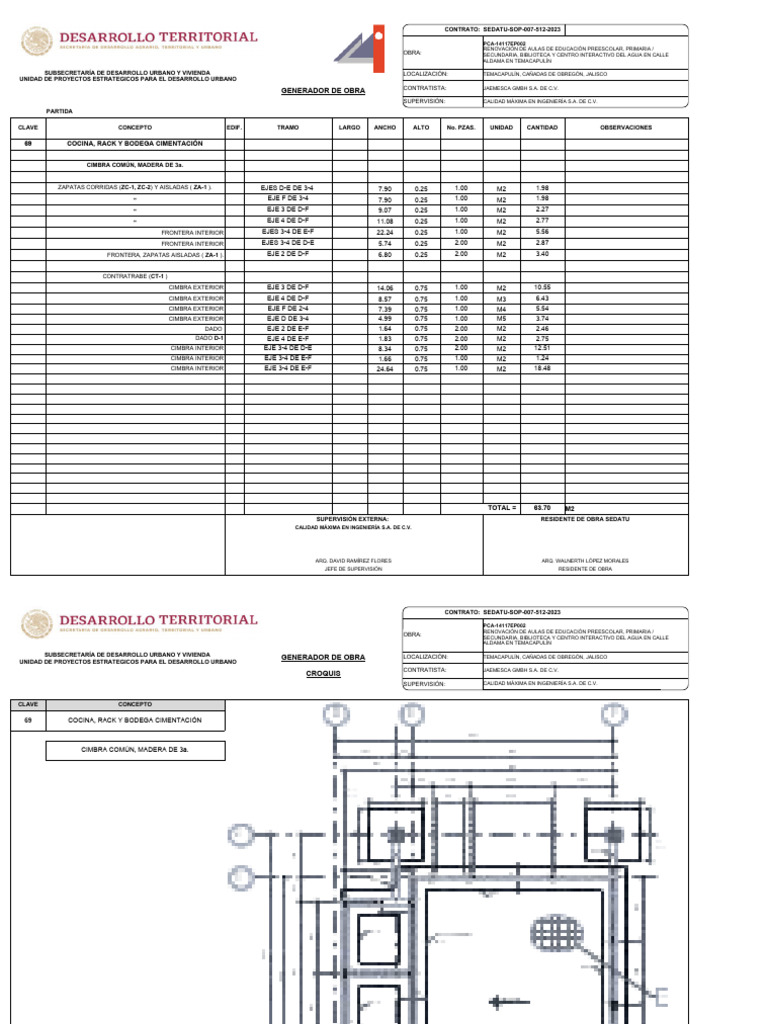 Ejemplo Hoja Generadora Isra | PDF