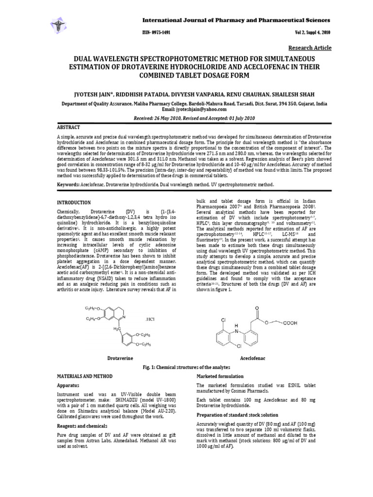 764 | PDF | Spectrophotometry | Absorbance