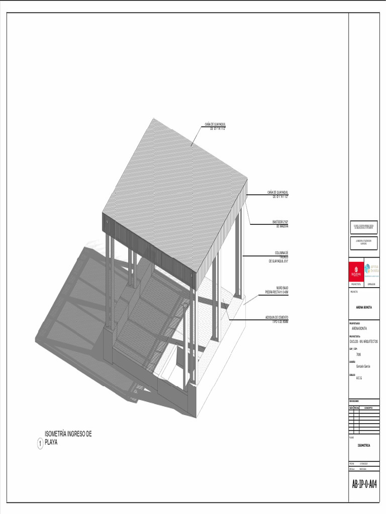 Sheet - AB-IP-0-A04 - ISOMETRIA | PDF | Geometría