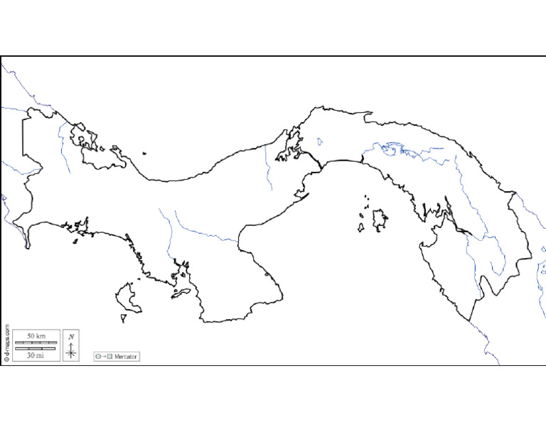 Mapa de Panama | PDF