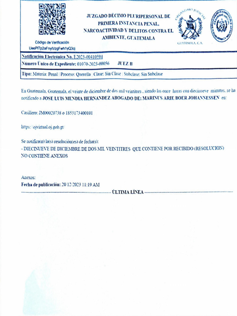 Orden de Arraigo para Mumet | PDF