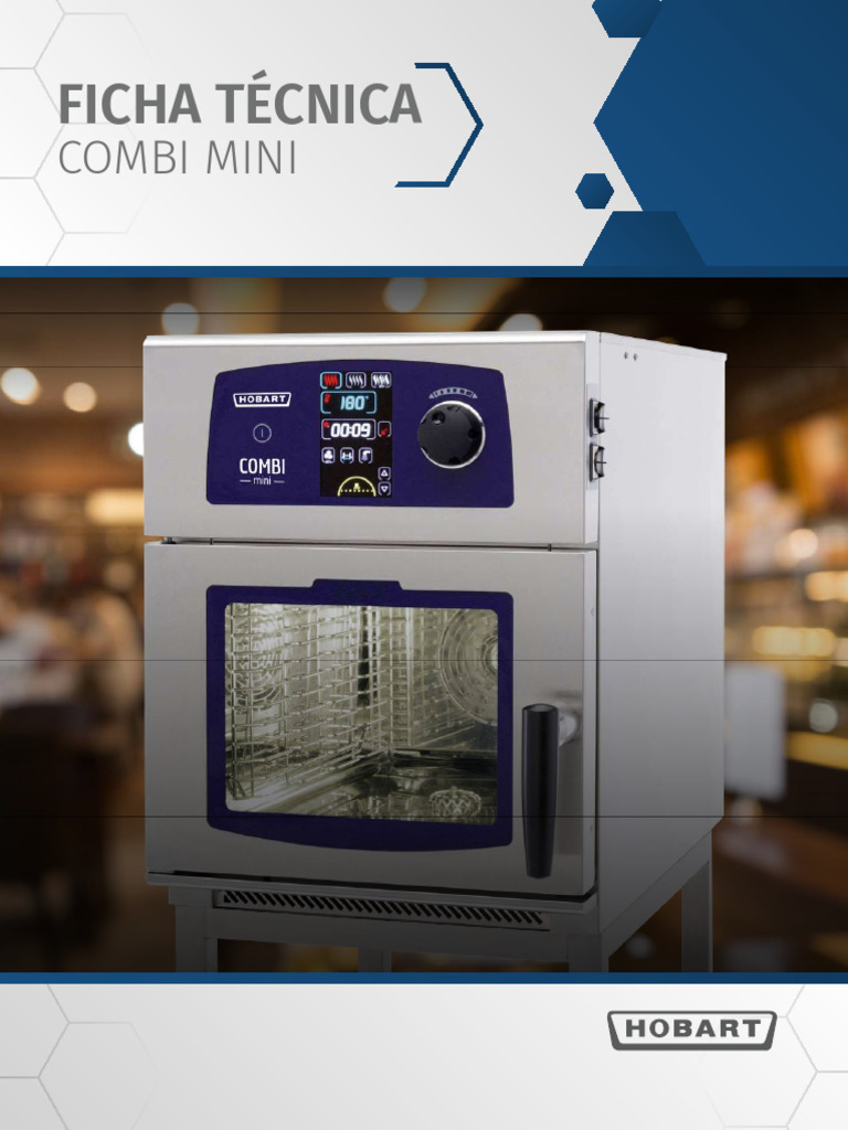 FICHATECNICA-COMBI-MINI-HOBART- | PDF | Diodo emisor de luz | Bienes manufacturados
