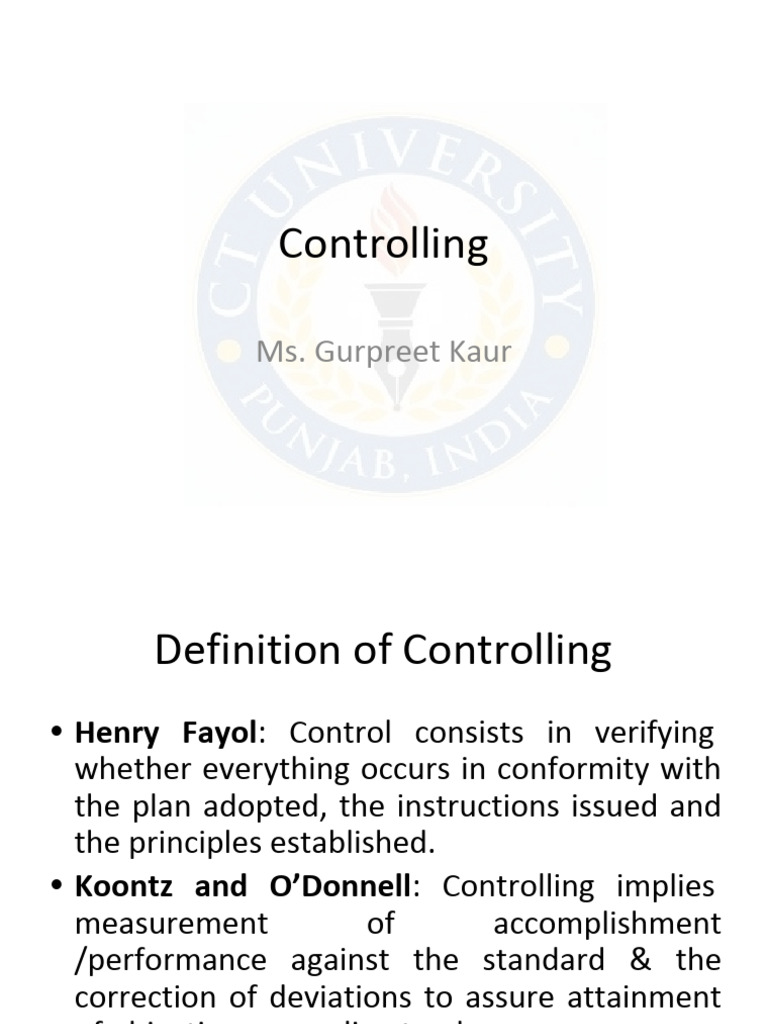 Controlling | PDF | Business | Economies