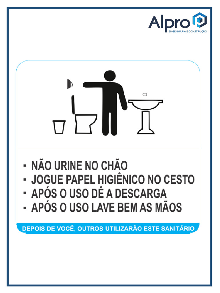 Mantenha o Banheiro Limpo | PDF