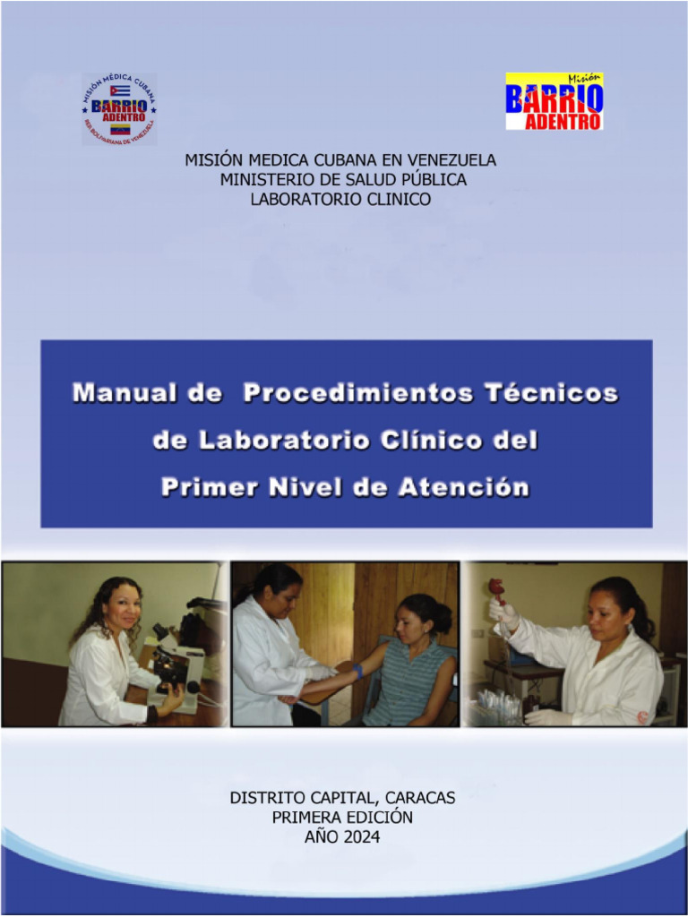 Manual_procedimientos_lab_clinico | PDF | Especialidades Medicas | Medicina CLINICA