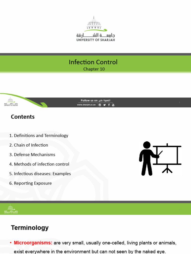 Week 4. Infection Control Fall 22-23 | PDF | Infection | Hepatitis