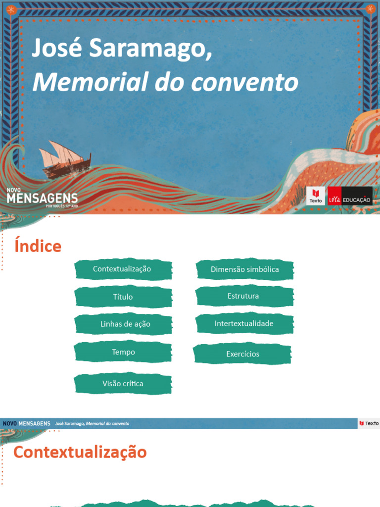 José Saramago, Memorial Do Convento | PDF | Religião e Espiritualidade ...