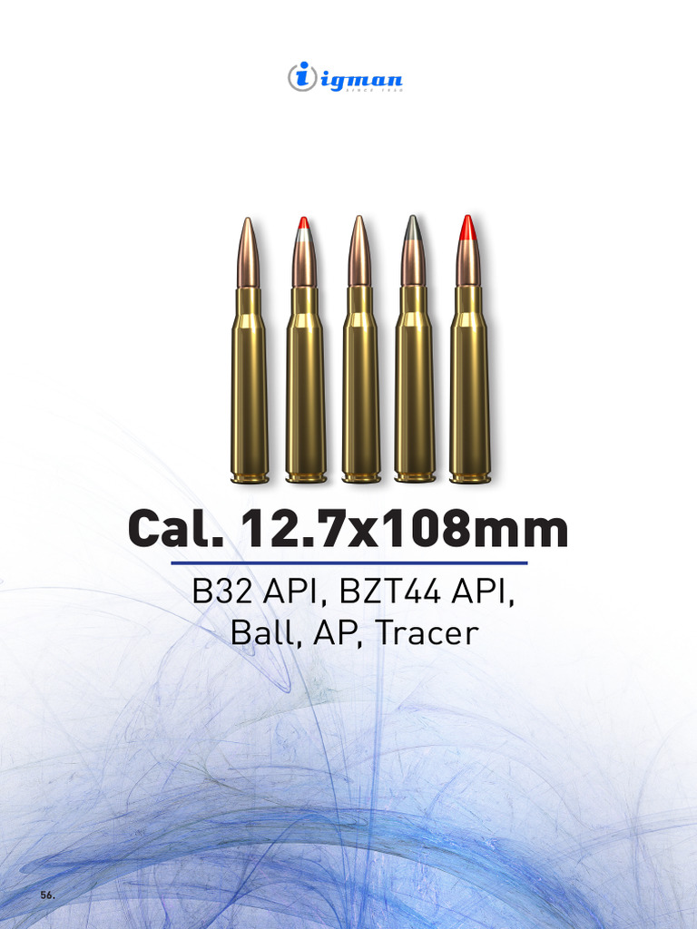 Cal. 12.7x108mm | PDF | Technology & Engineering
