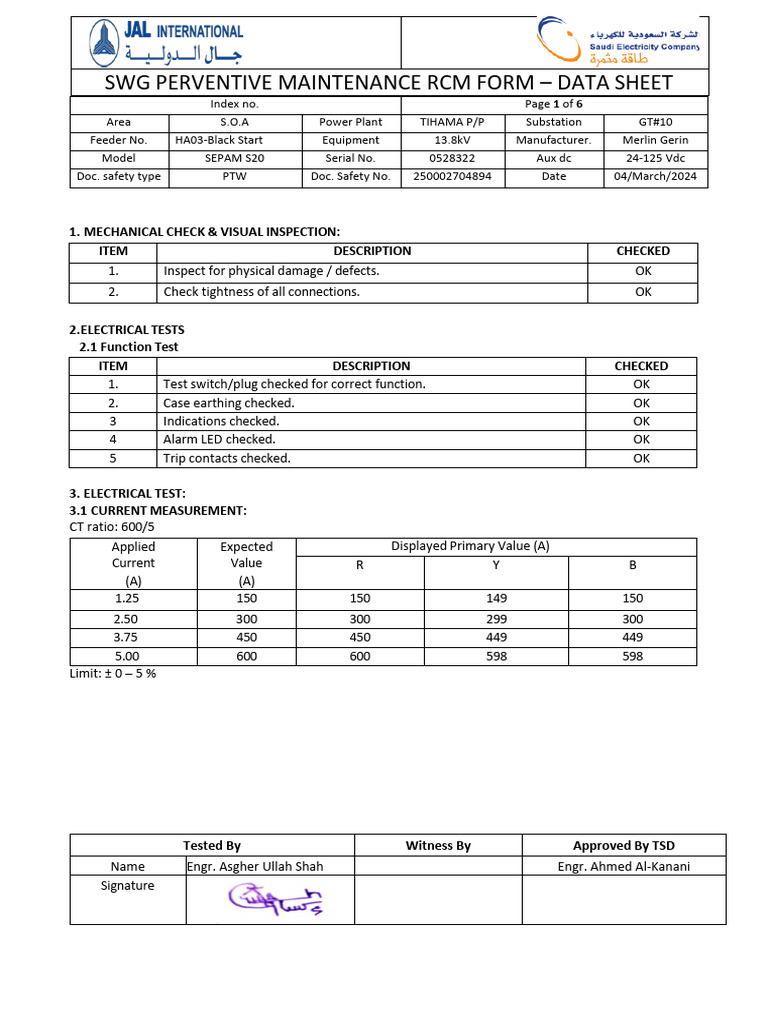 Ha03 - Bus Tie To The Existing Black Start | PDF | Electrical ...