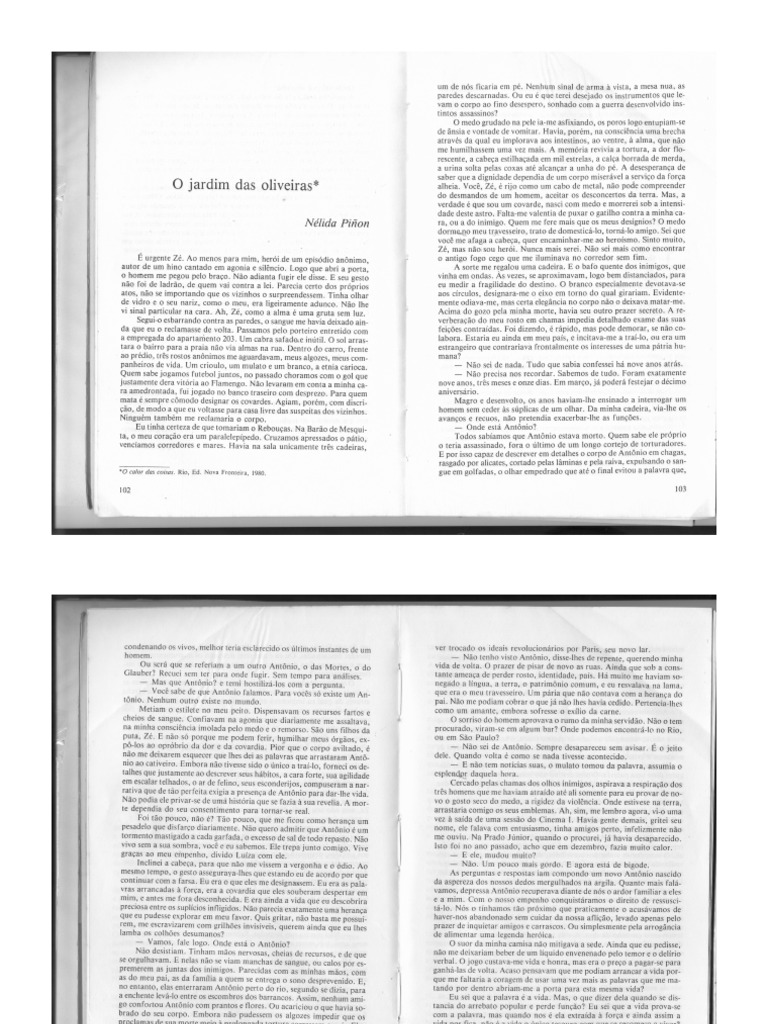 O Jardim Das Oliveiras Nc3a9lida Pic3b1on | PDF