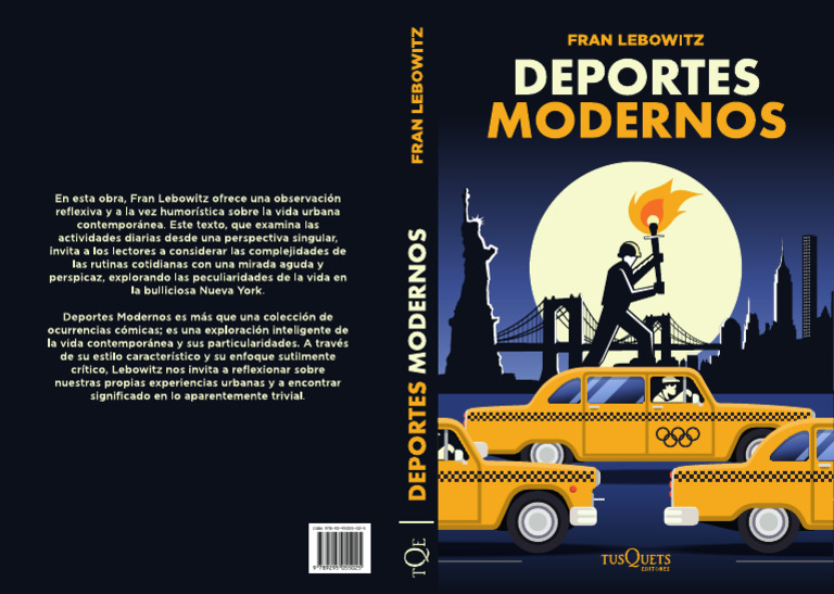 TAPA Y CONTRATAPA para Libro DEPORTES MODERNOS | PDF