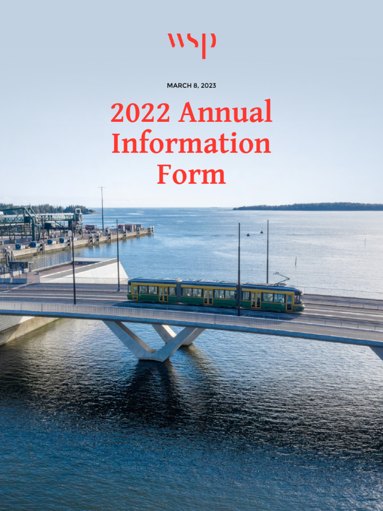 2022 Annual Information Form en for Filing | PDF | Risk | Low Carbon ...