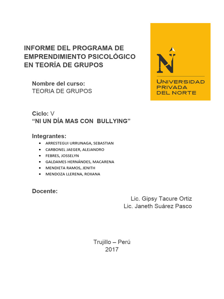 Prevención del Bullying Escolar | PDF | Violencia | Agresión