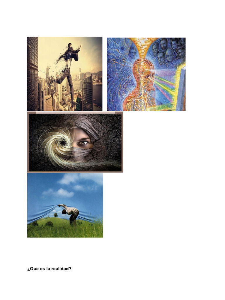 ¿Que Es La Realidad? | PDF | Realidad | Immanuel Kant