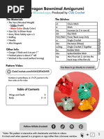 Worry Wyrm Crochet Pattern Guide | PDF
