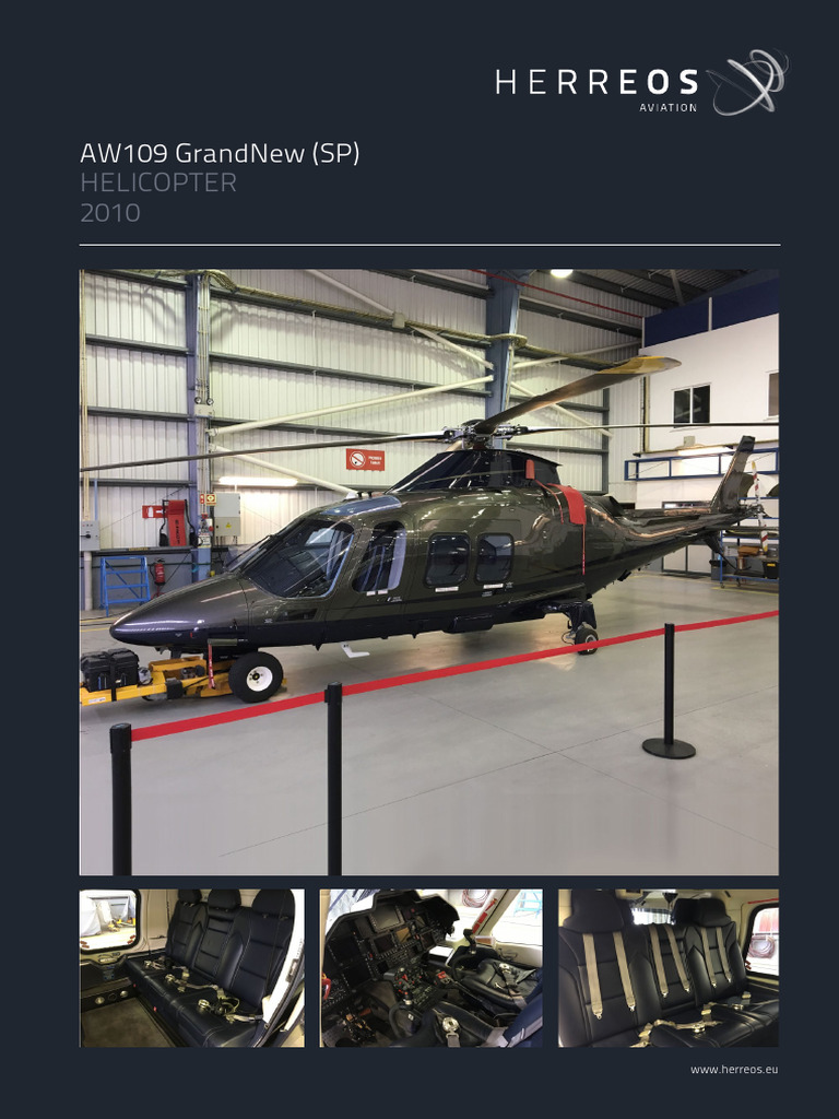 AW109 GrandNew VIP Interior Overview | PDF | Seat Belt | Avionics