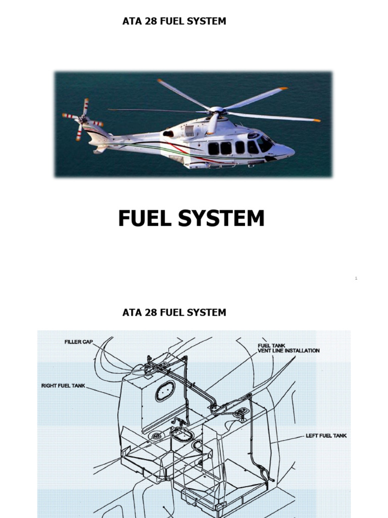 Aw139 Fuel System | PDF | Valve | Pump