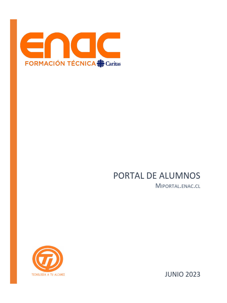 Manuales Miportal - Enac.cl | PDF | Autenticación | Contraseña