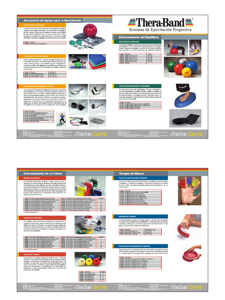 Diptico Thera Band | PDF