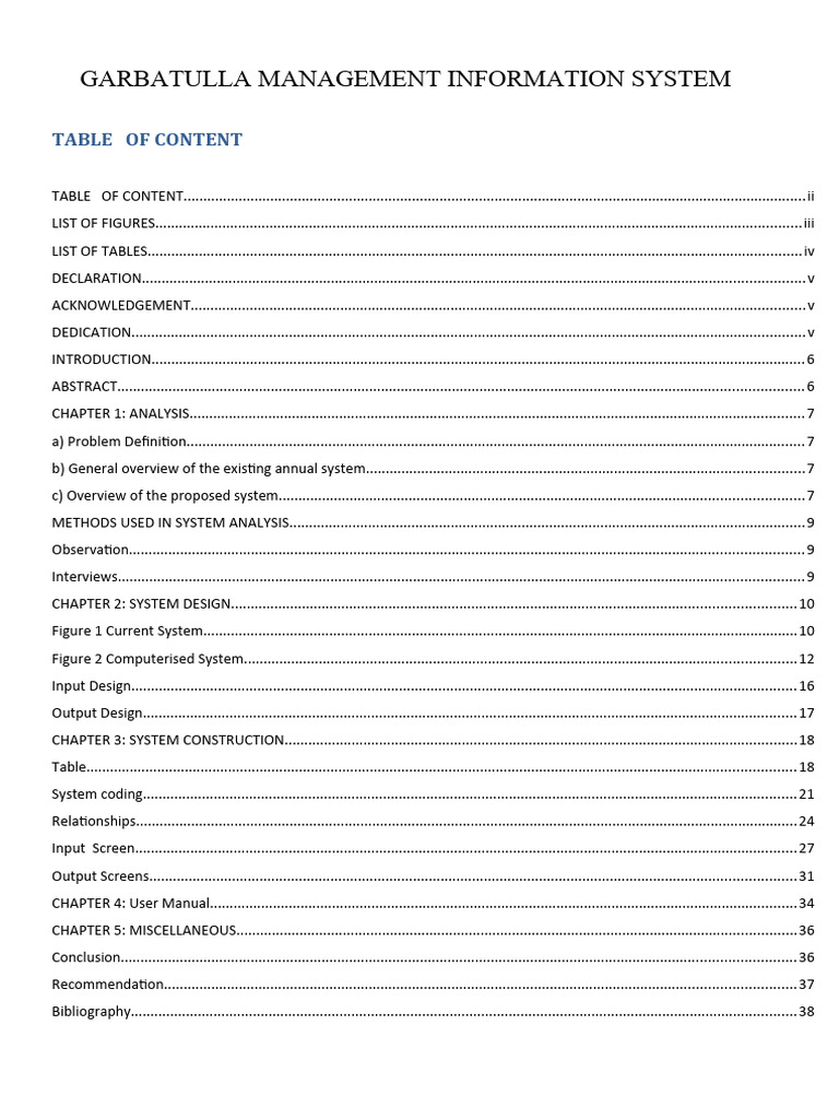 Garbatulla Management System | PDF | Databases | Loans
